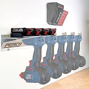 Generic PERCH Expansion Battery Organizer for Bosch 18v Batteries ...