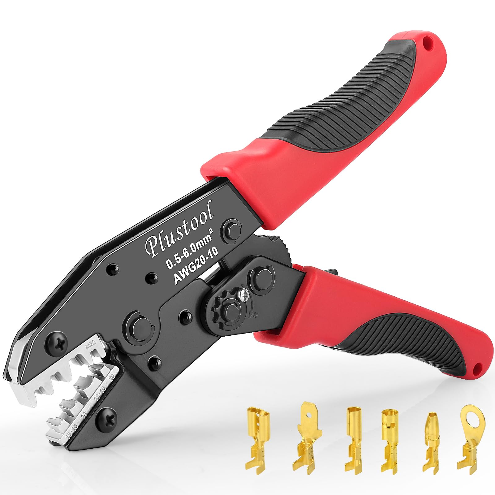 Crimping Tool For Non Insulated Open Barrel Terminals And Receptacles ...
