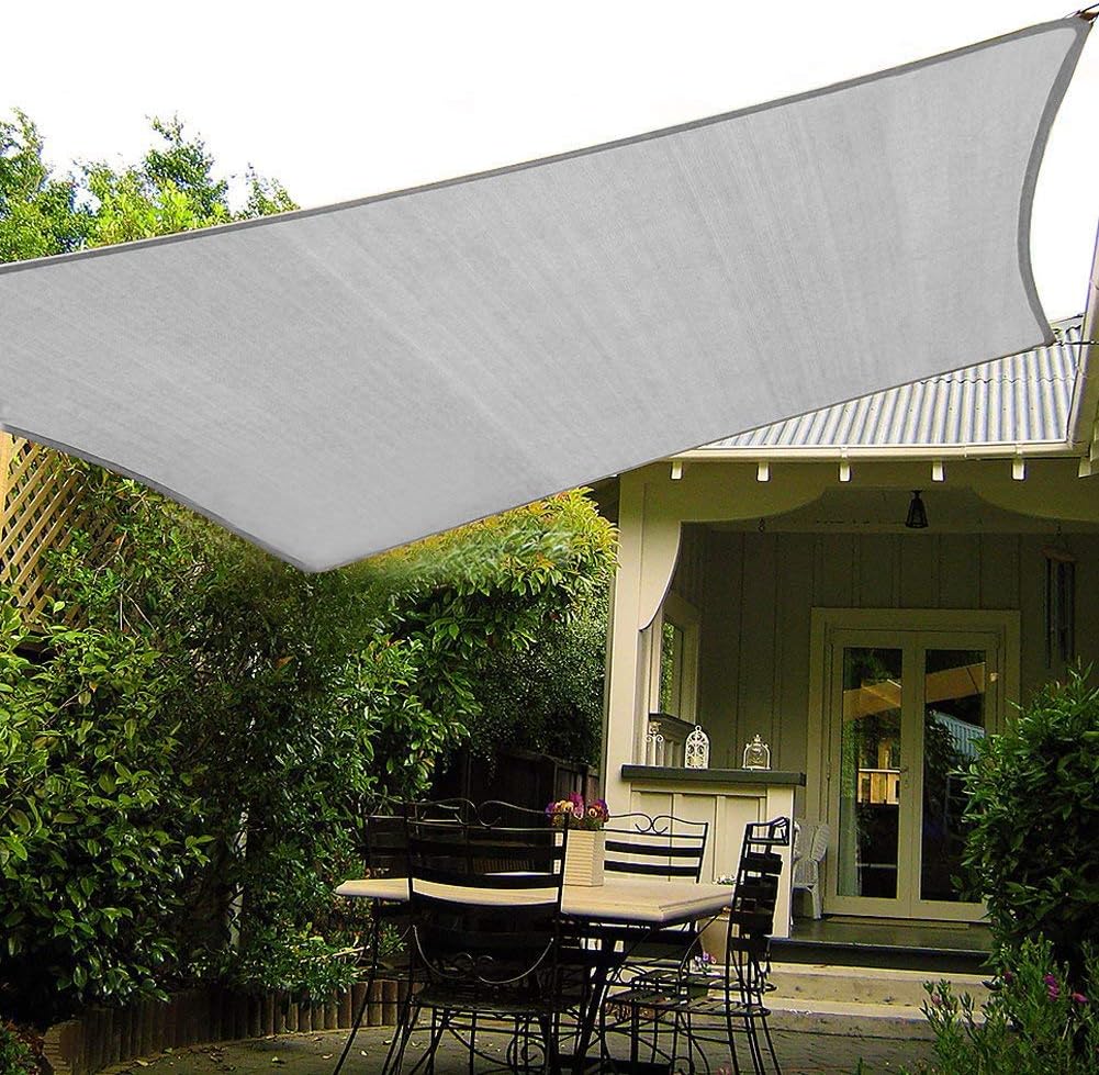 Amazon.com : Shade&Beyond Sun Shade Sail 10'x10' Square Canopy Sail ...