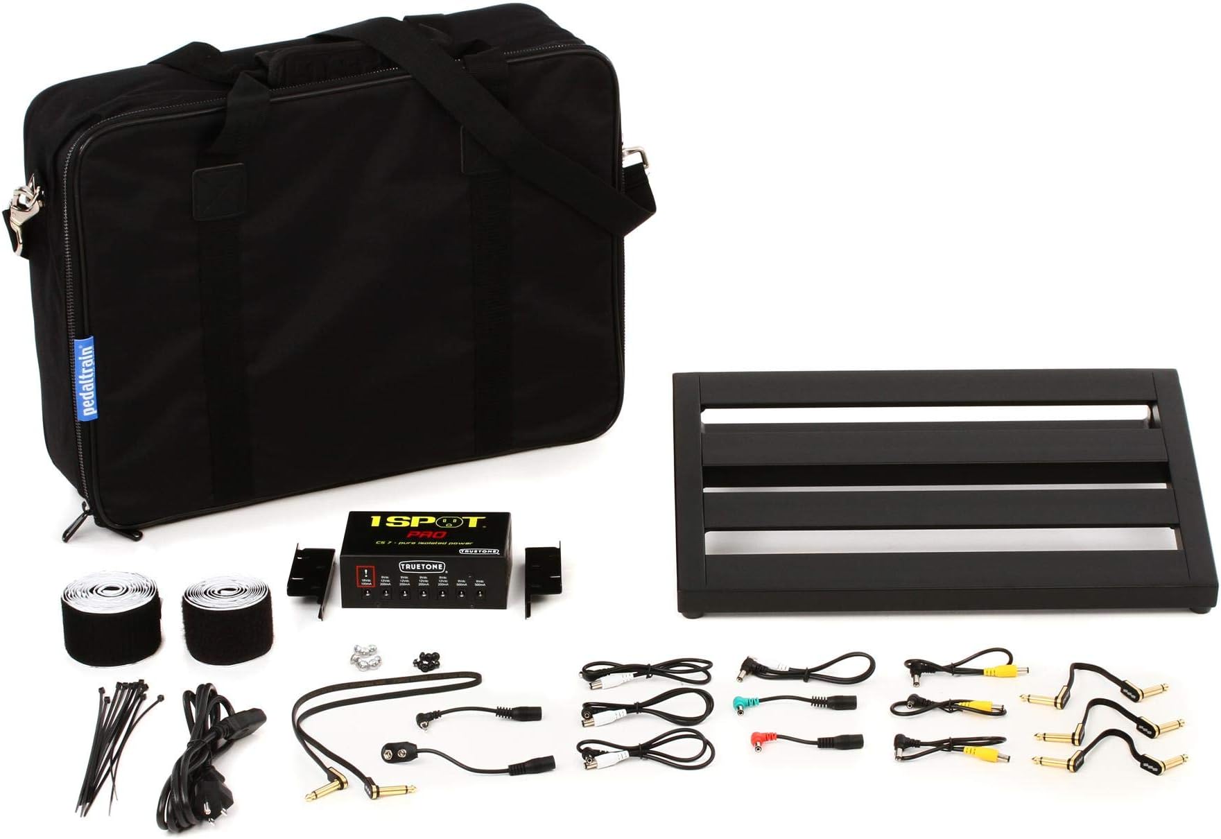Amazon.com: Pedaltrain Compact Gigging Pedalboard Kit with Power and ...