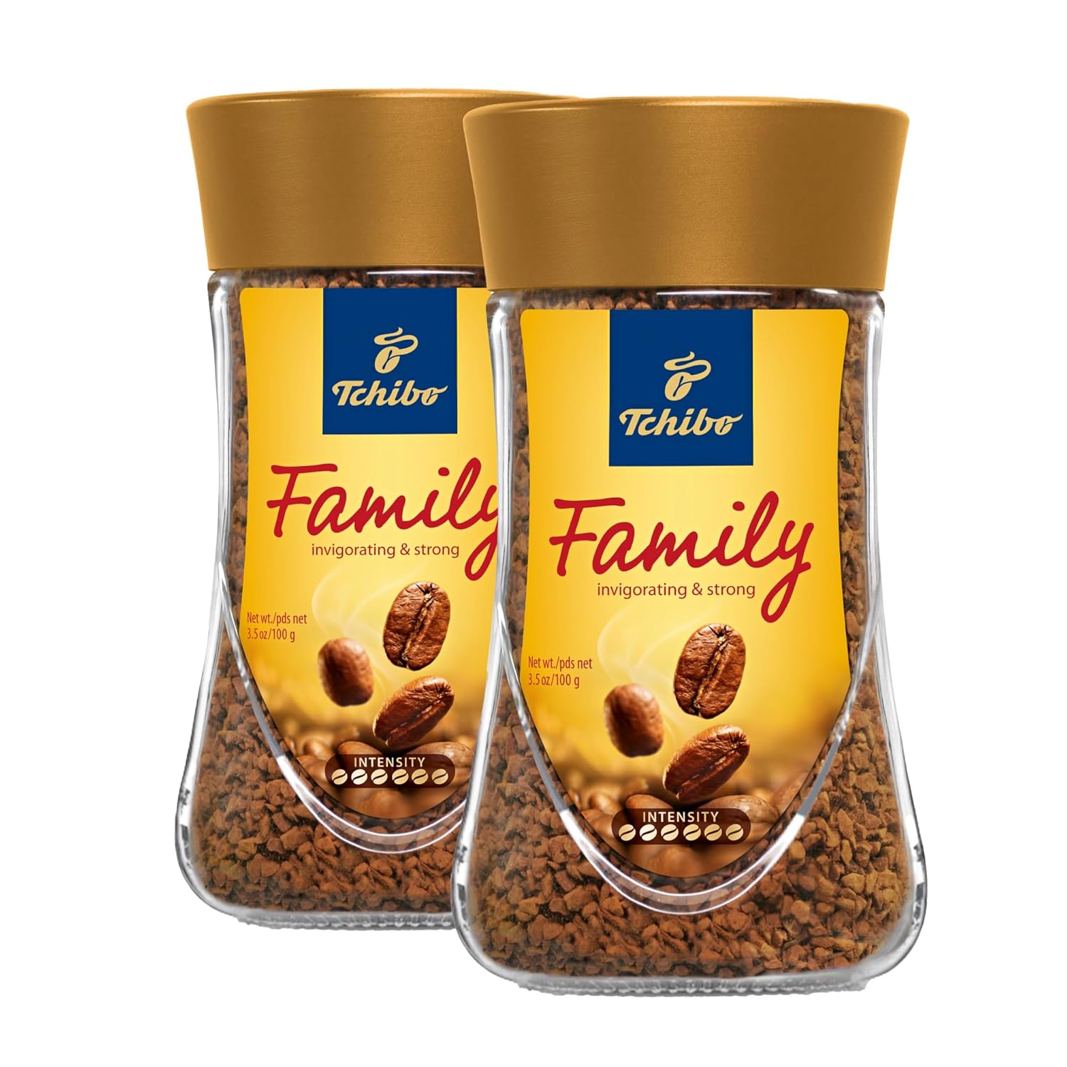 Amazon.com: Tchibo Instant Coffee - Made of Medium-Roasted Arabica and Robusta Beans for an ...