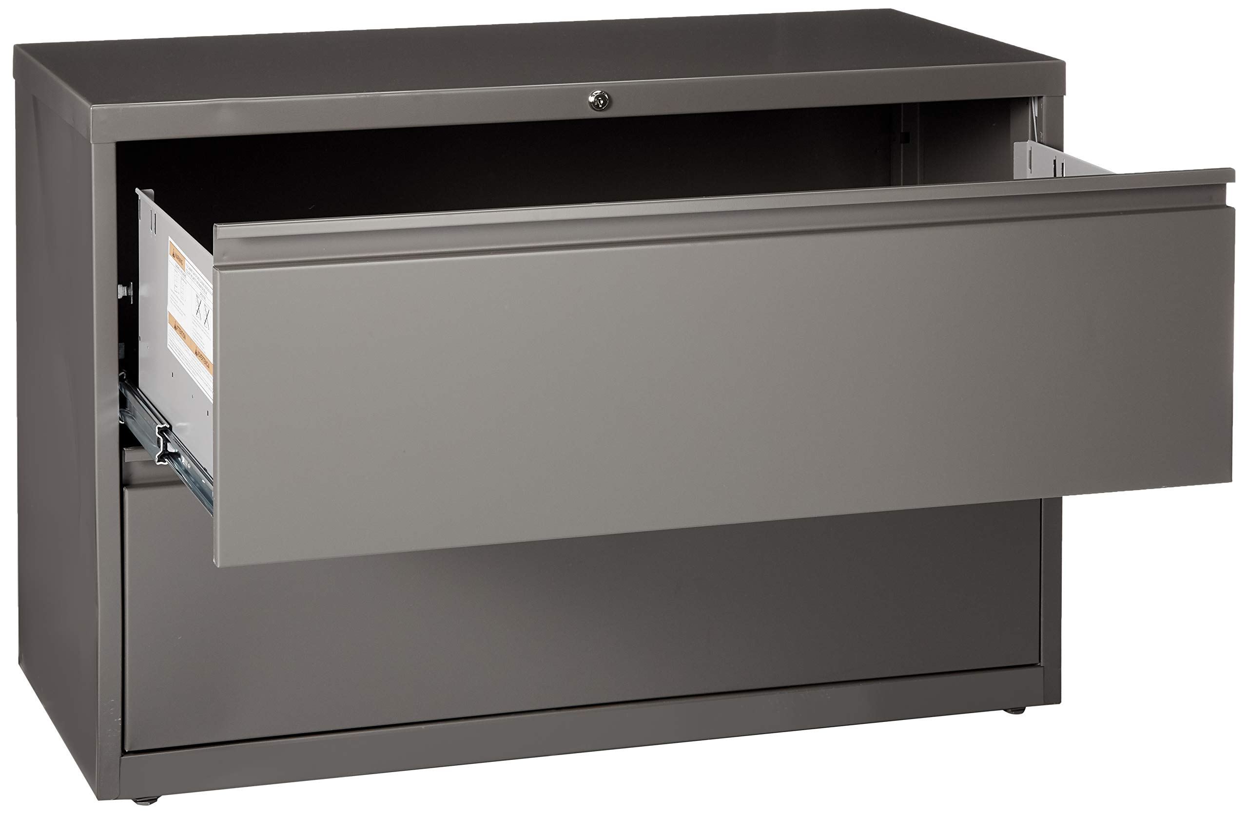 Lorell 60475 Lateral File, 2-Drawer, 42-Inch x18-5/8-Inch x28-Inch ...