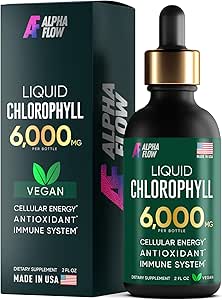 Amazon.com: Chlorophyll Liquid Drops 6000 mg - Premium Liquid ...
