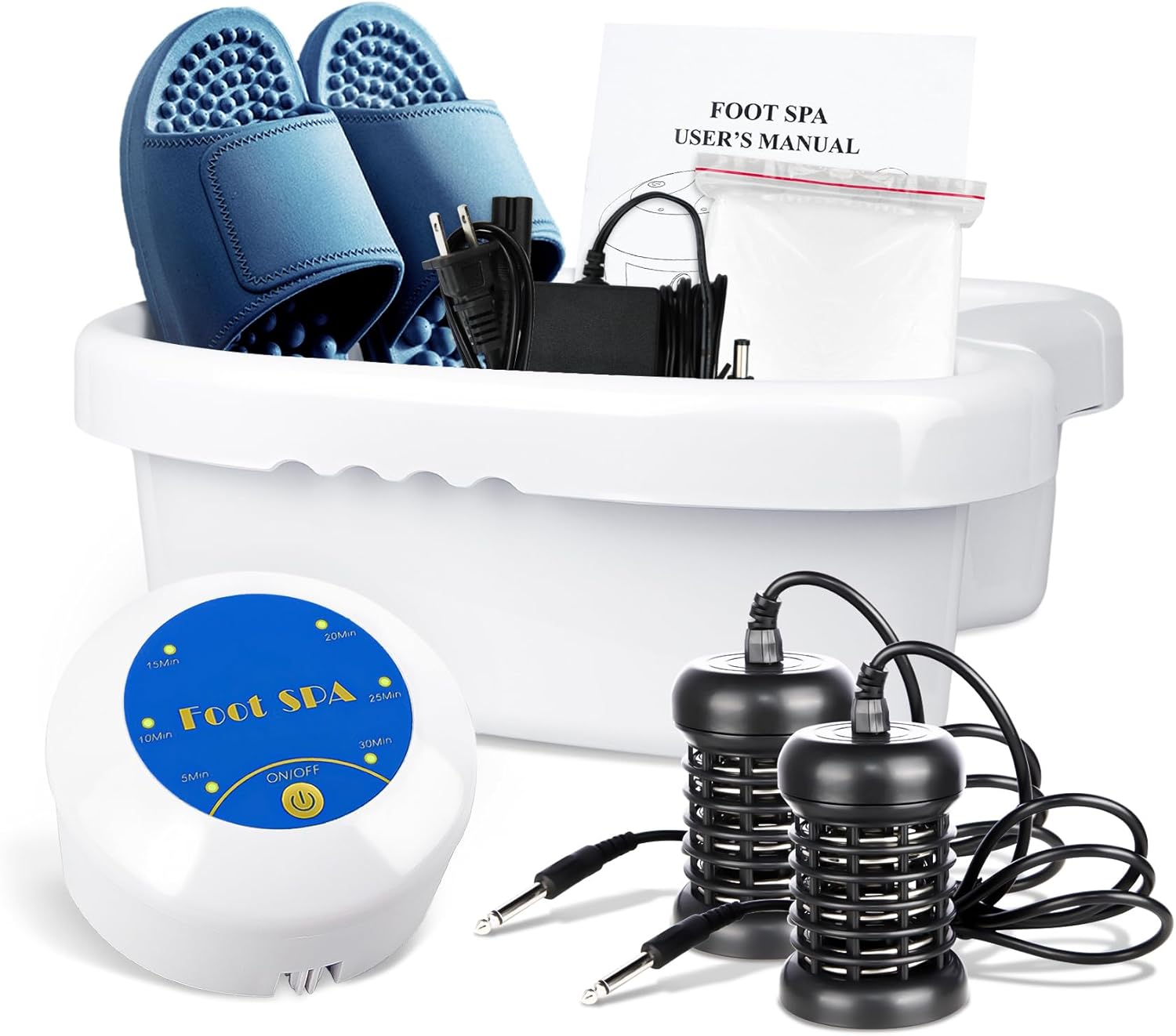 Amazon.com: LeCuag Ionic Foot Bath Detox Machine, Poressional Ion Foot ...