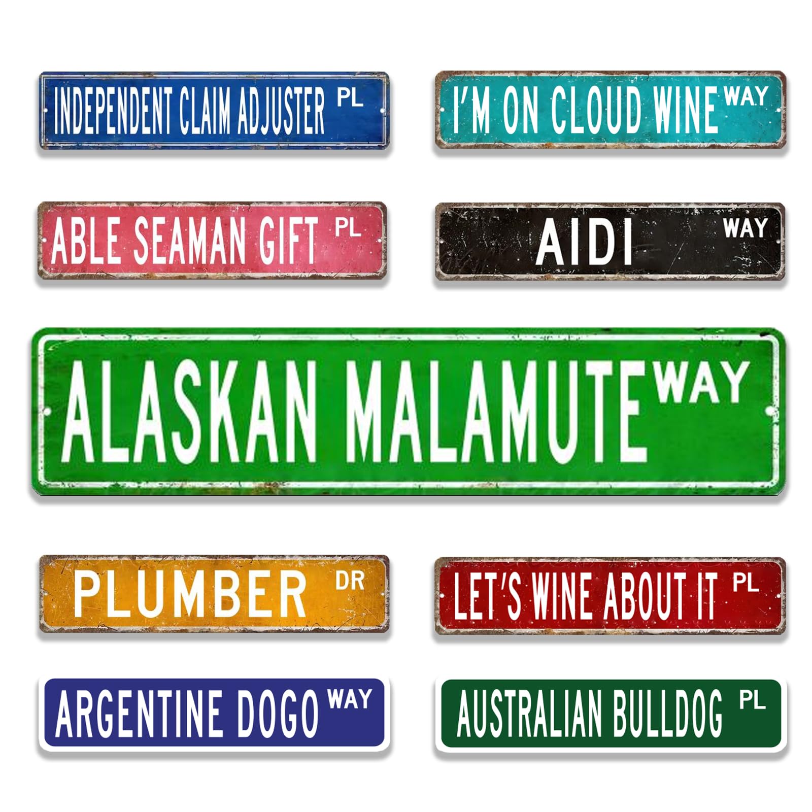 Personalized Street Signs Address Sign With Street Name With Broadway