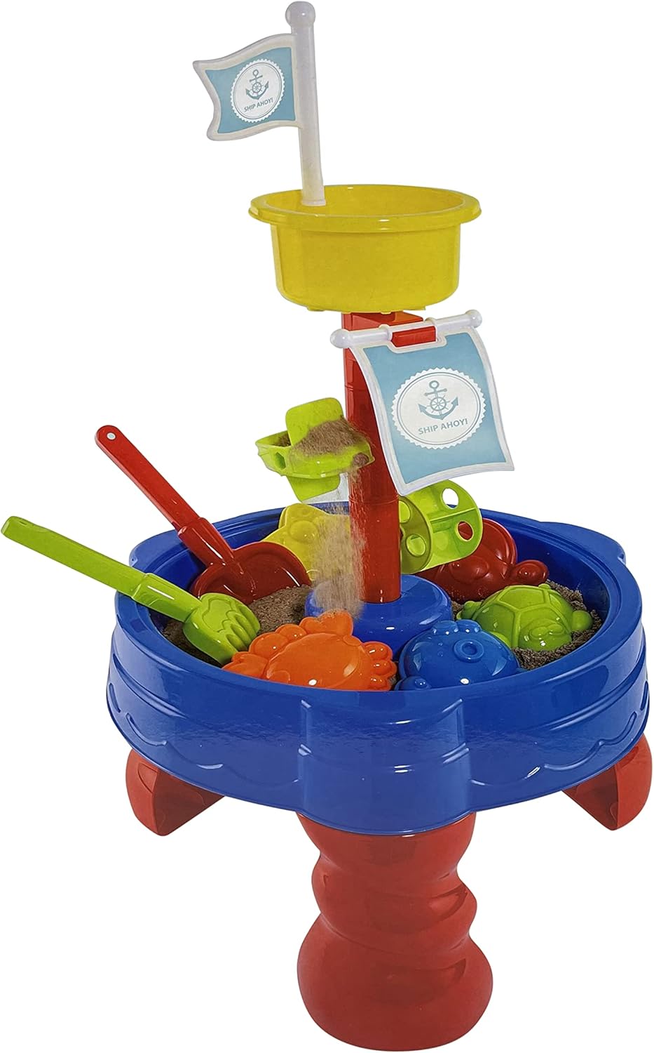 HTUK Sand And Water Table Kids Outdoor Garden Game & Sandpit Water And ...