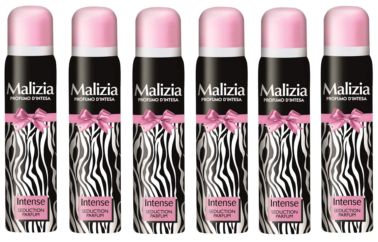 6x MALIZIA Donna Intesa deo 100ml seduction parfum Deodorant Spray ...