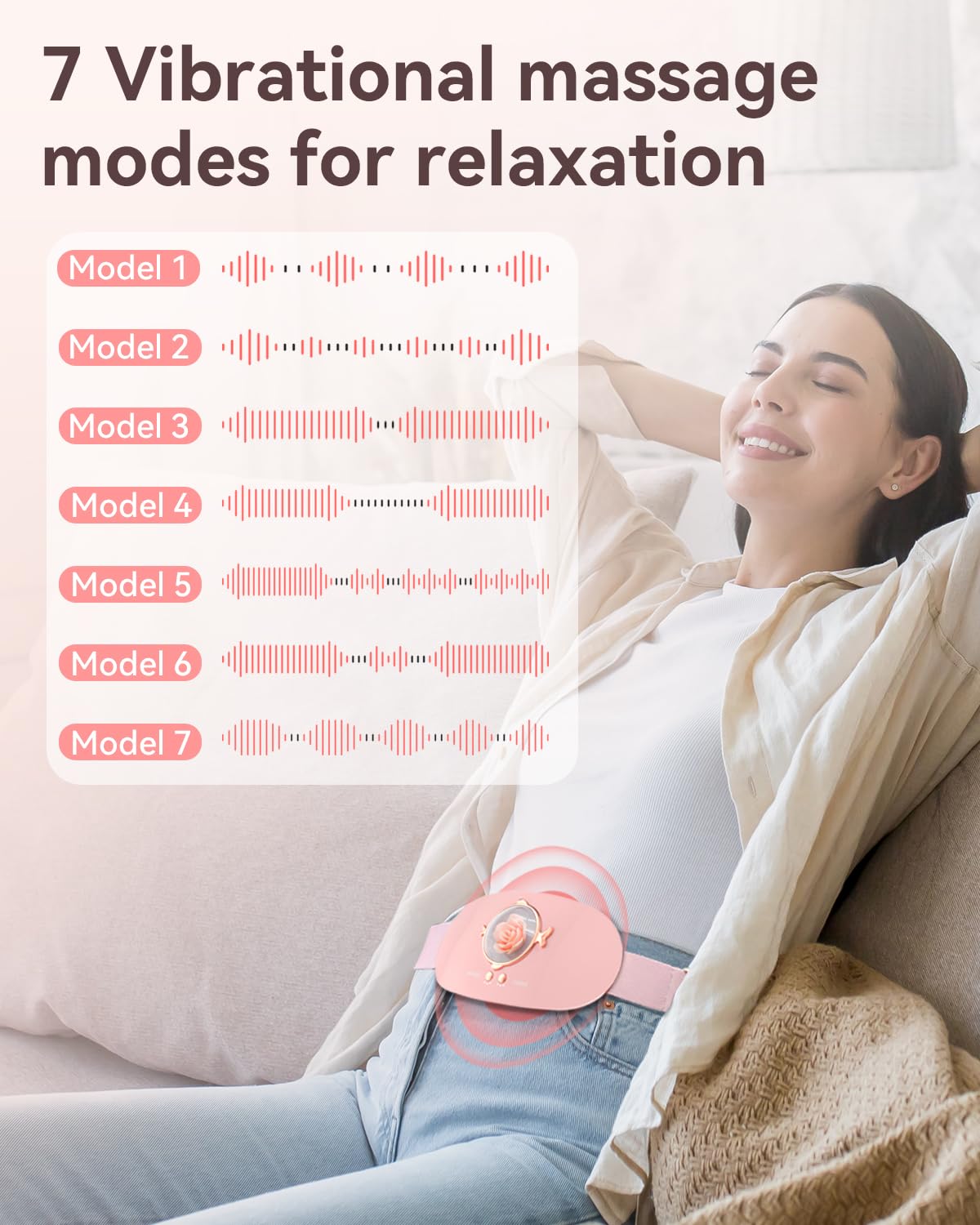 Snapklik.com : Heating Pad For Period Cramps,Portable Heating Pad ...