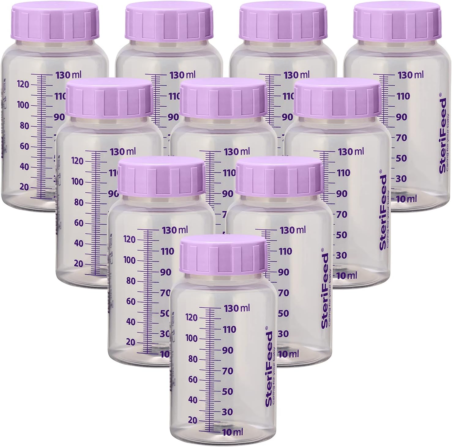 Sterifeed Baby Bottle, Disposable, Sterile, 130ml, Pack of 10 : Amazon ...