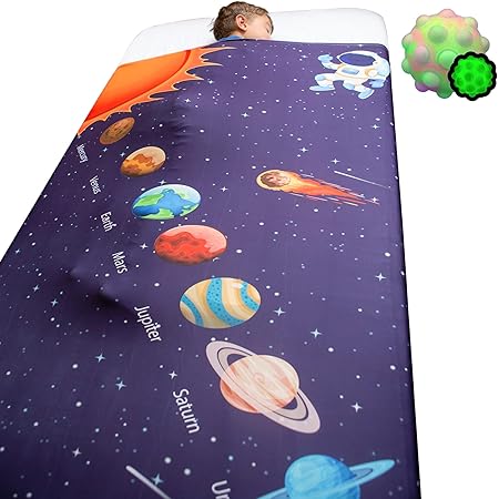 Amazon.com: Harkla Compression Sheet for Kids - Twin Compression Sheets ...