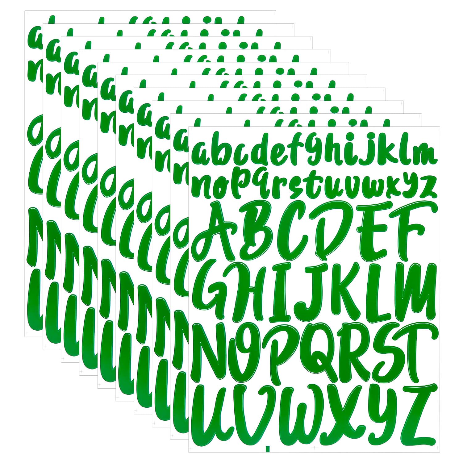 Amazon.com: 520pcs Letters Stickers, 10 Sheets Vinyl Scrapbook Sticky ...