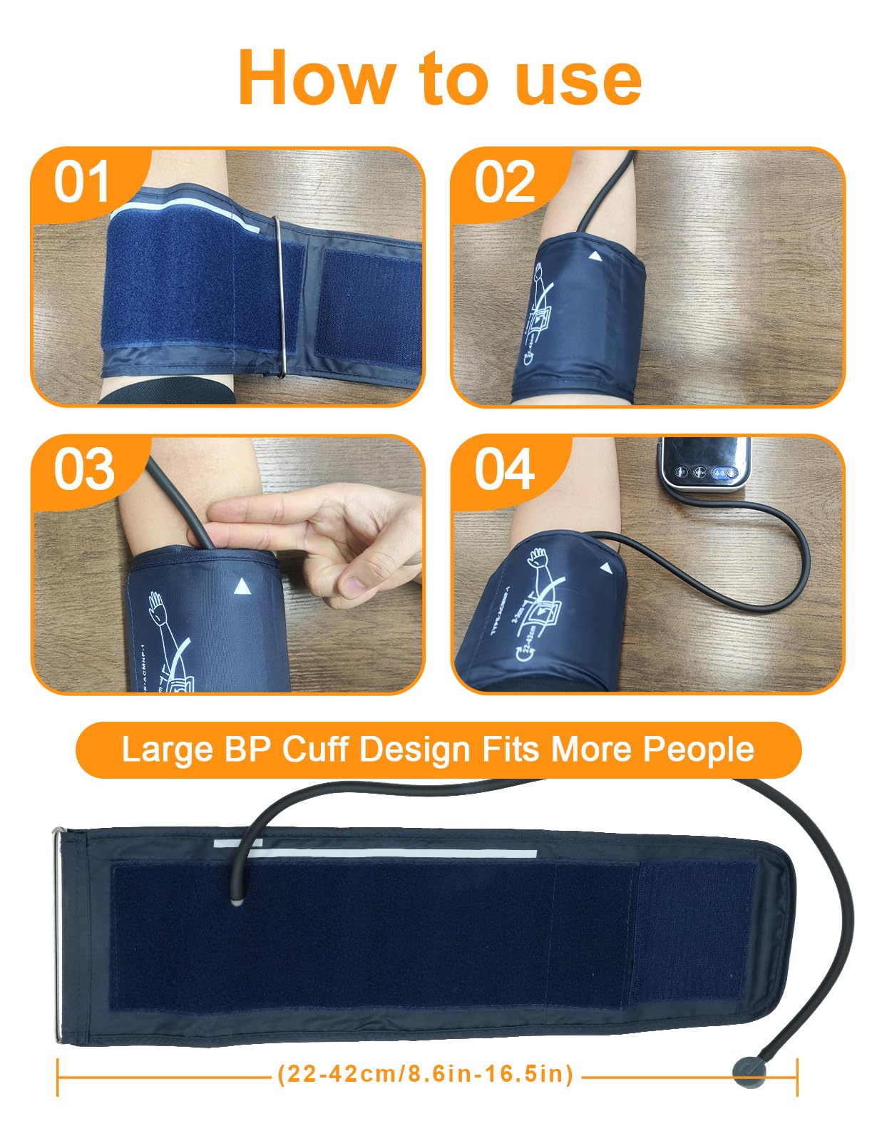 Blood Pressure Monitor,Accurate Automatic BP Machine with 2x120 Reading ...