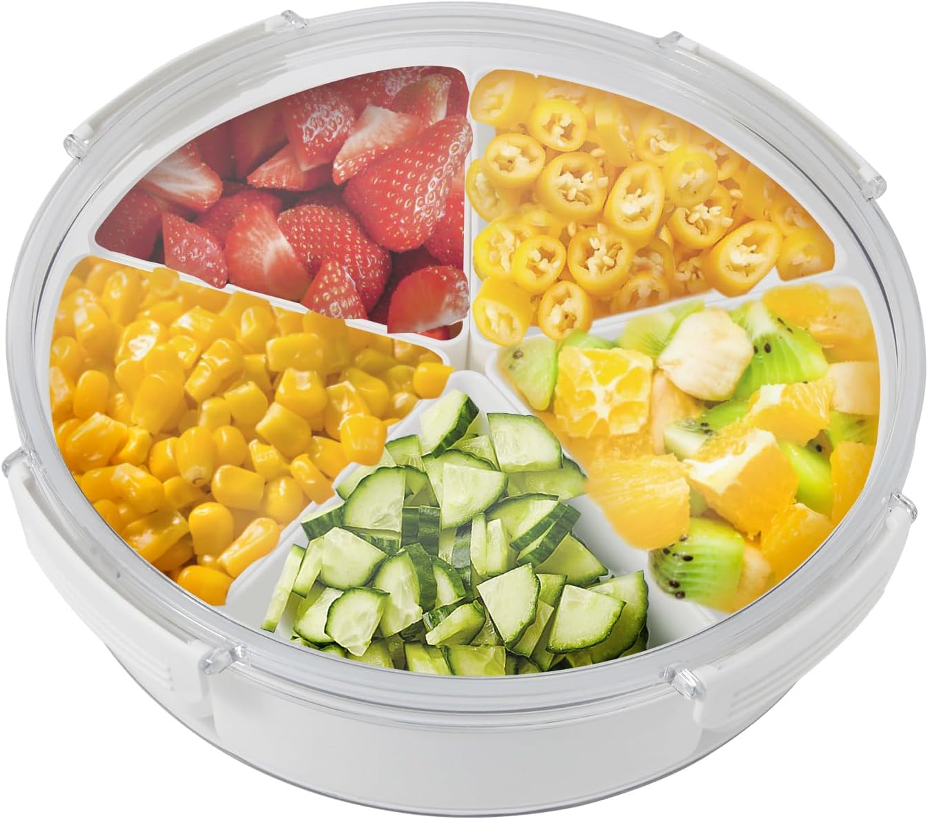 Amazon.com | Snackle Box Container- 8 Compartments Charcuterie ...