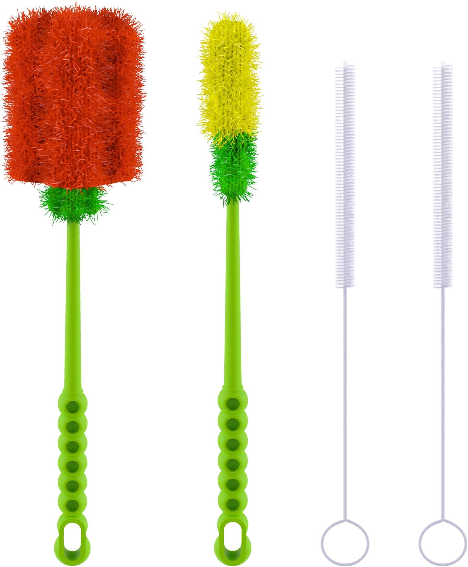 Amazon.com: Long Bottle Brush Cleaner Set (3-in-1) & Straw Brushes ...