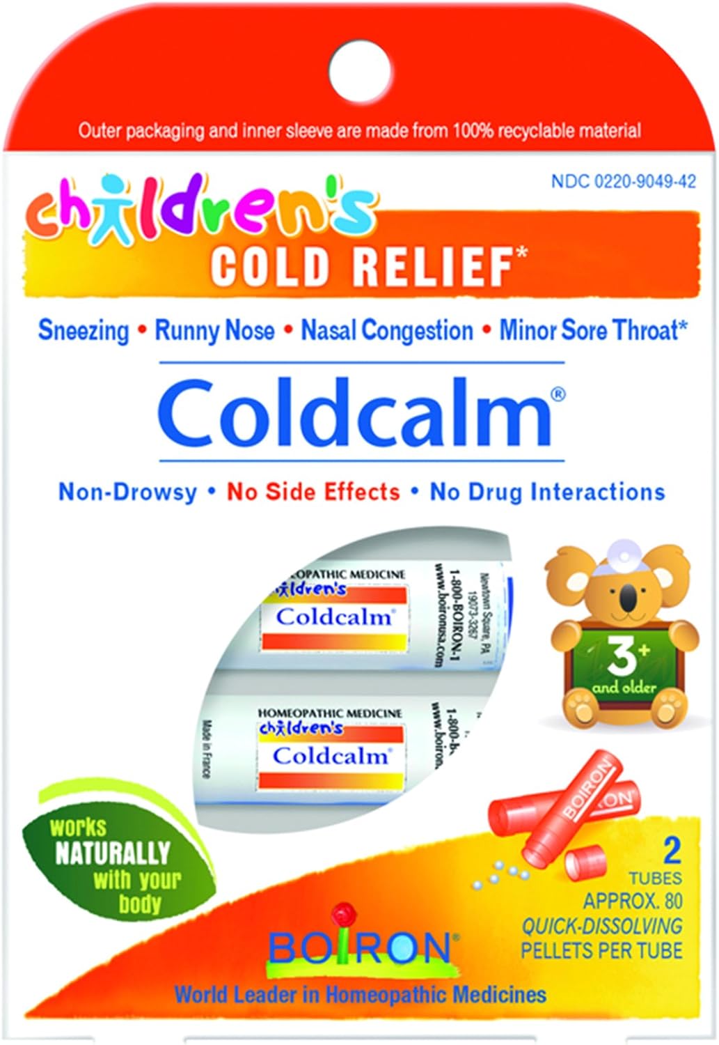 Amazon.com: Boiron Children's Coldcalm, Homeopathic Medicine for Cold ...