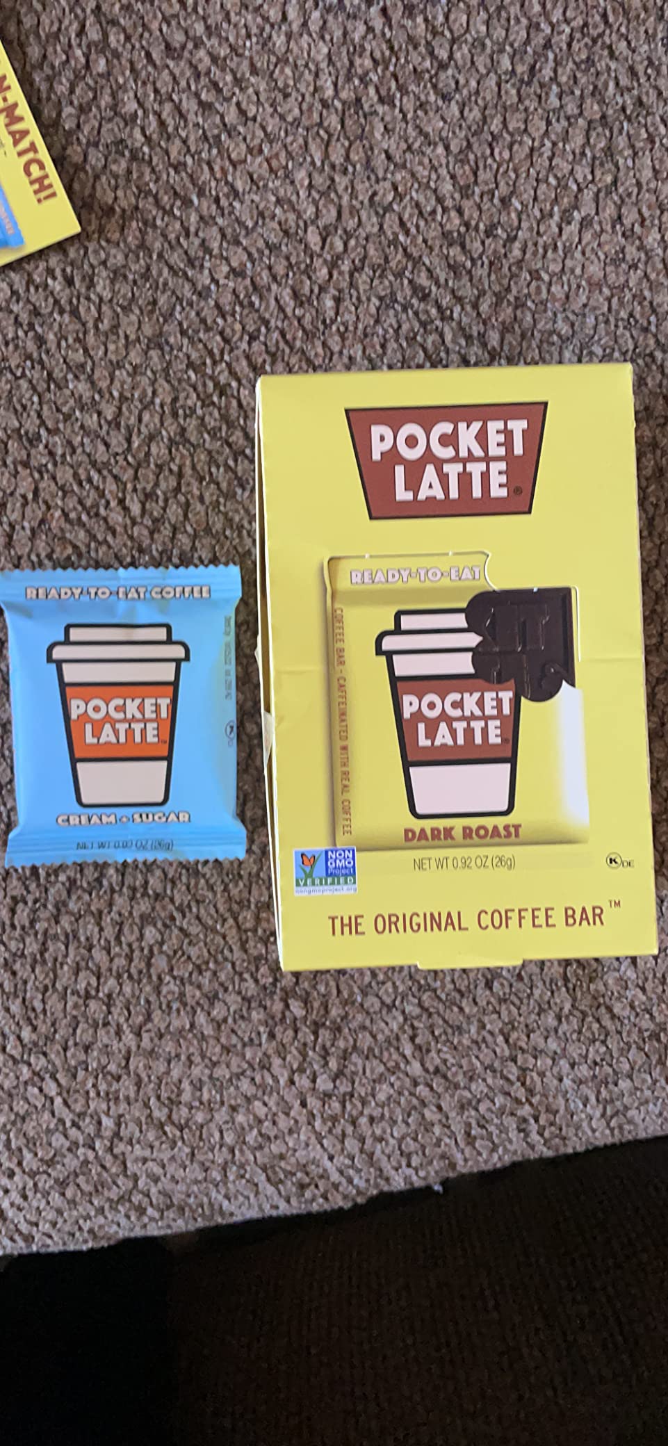 Amazon.com : Pocket Latte, DARK ROAST 12 PACK | Coffee Chocolate, 130 ...