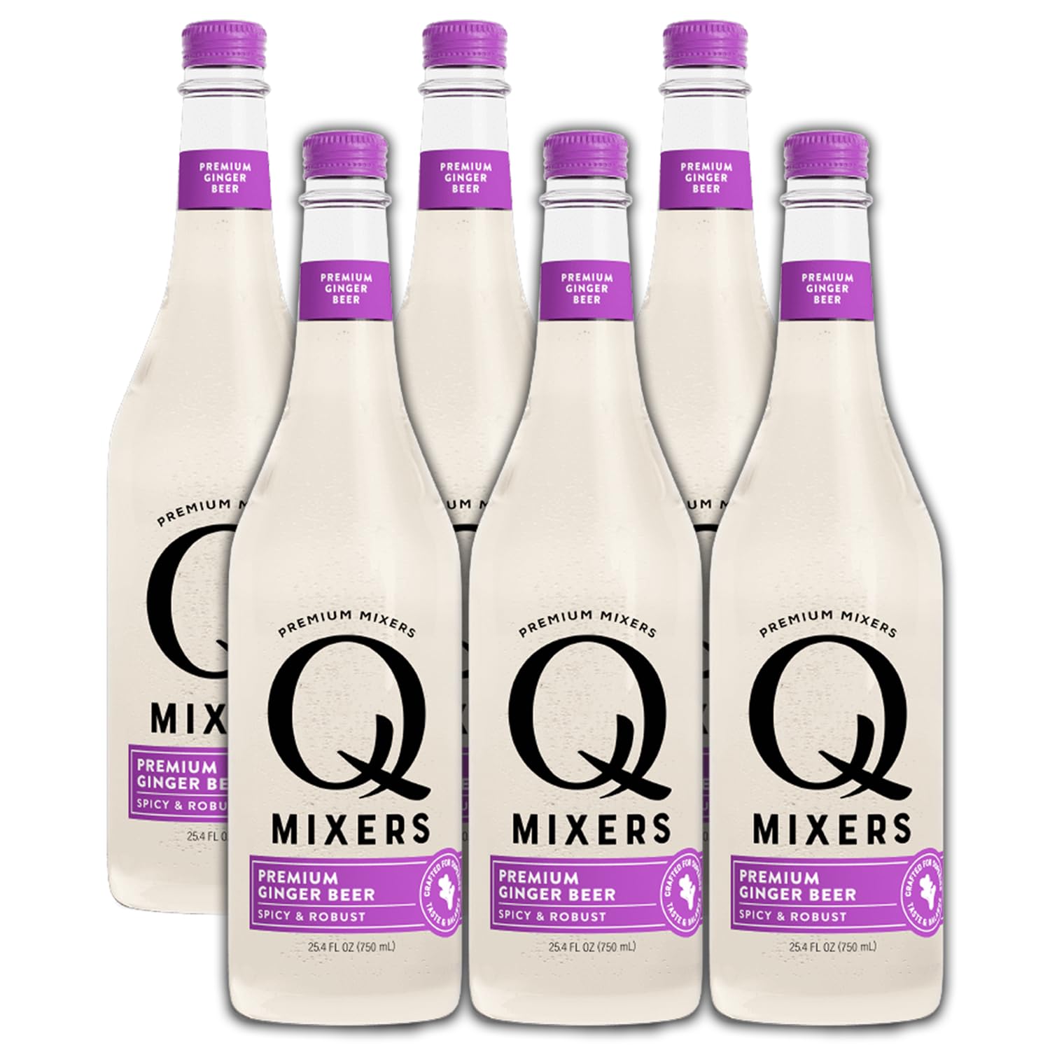Amazon.com : Q Mixers Ginger Beer, Premium Cocktail Mixer Made with ...