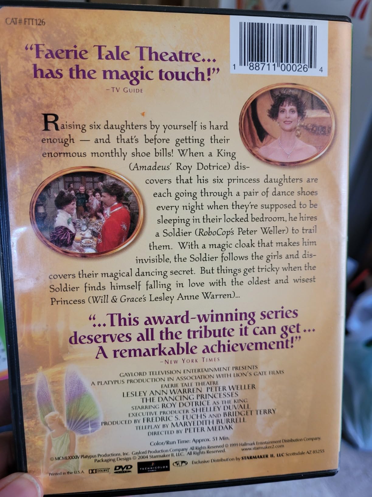 Amazon.com: Faerie Tale Theatre - The Dancing Princesses [VHS] : Movies ...