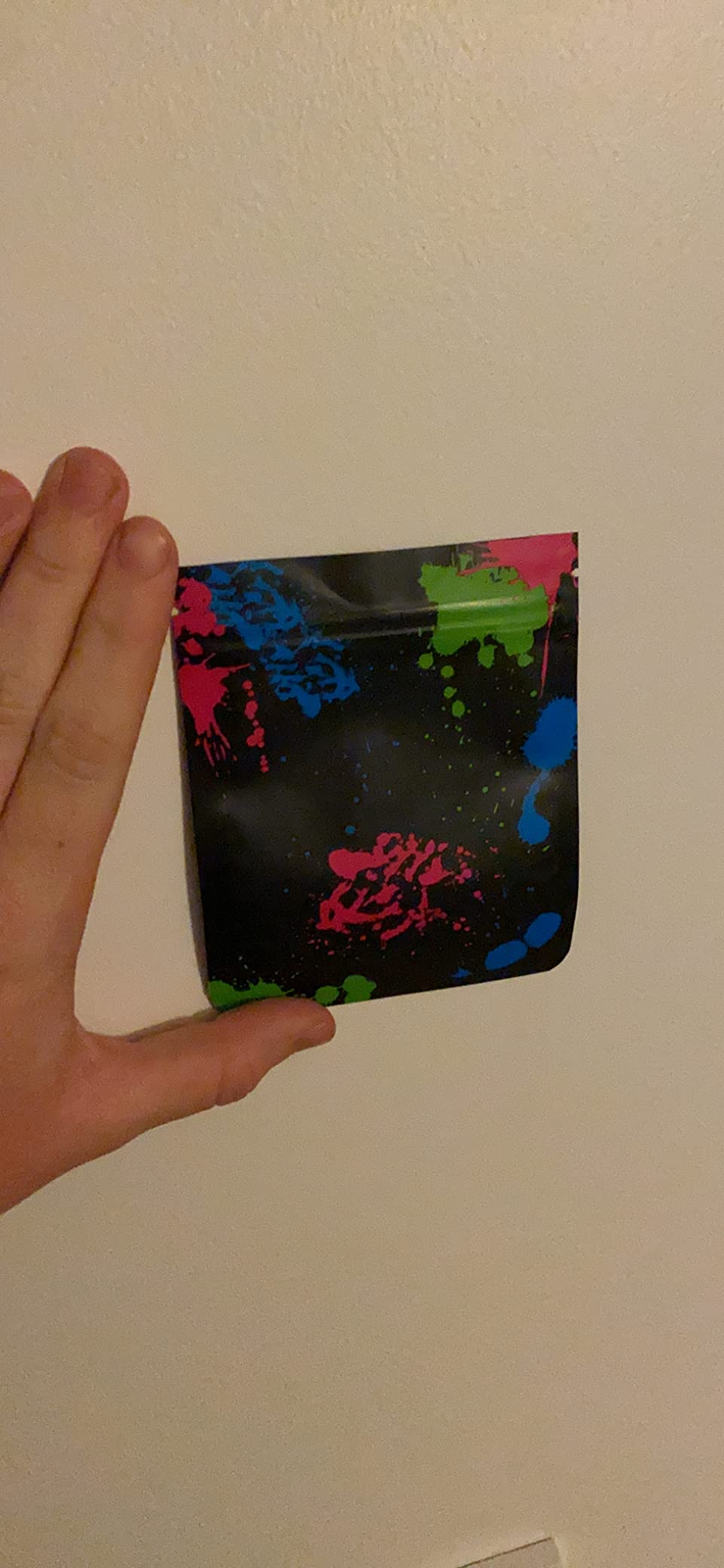 BIG 150 PACK, BEST VALUE, 10x12CM PREMIUM DESIGN, Paint-Splat Mylar ...