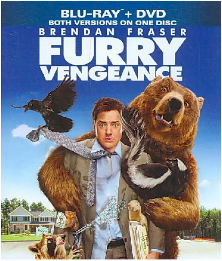 Amazon.com: FURRY VENGEANNCE (BLU RAY/DVD COMBO) (FLIPPER DISC ...