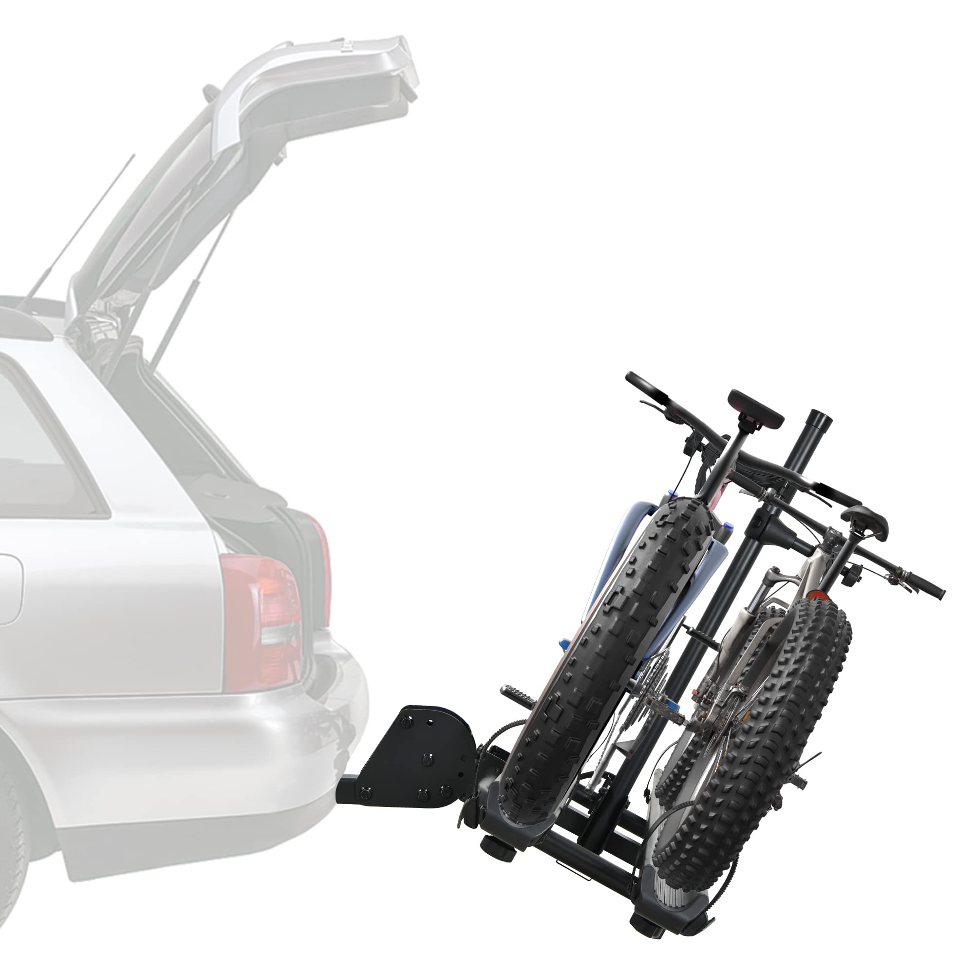 YITAMOTOR 2 EBike Rack, 2" Hitch Mounted Carrier Bike Racks Platform ...