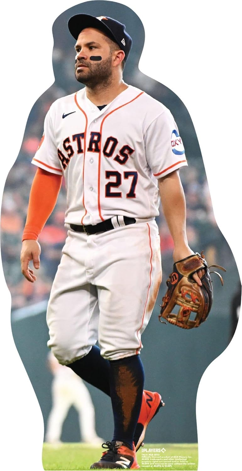 Amazon.com: Jose Altuve Cardboard Cutout, 6ft - MLB Houston Astros ...