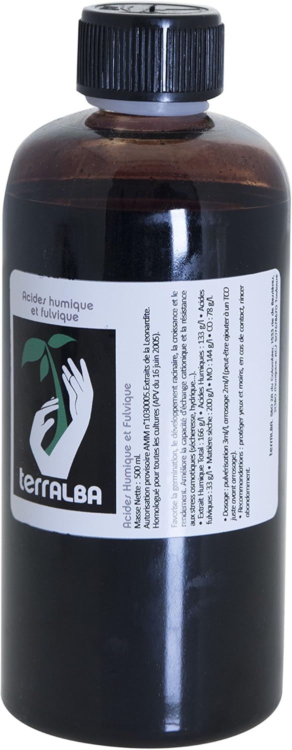 Acides humiques et fulviques 500ml : Amazon.fr: Jardin