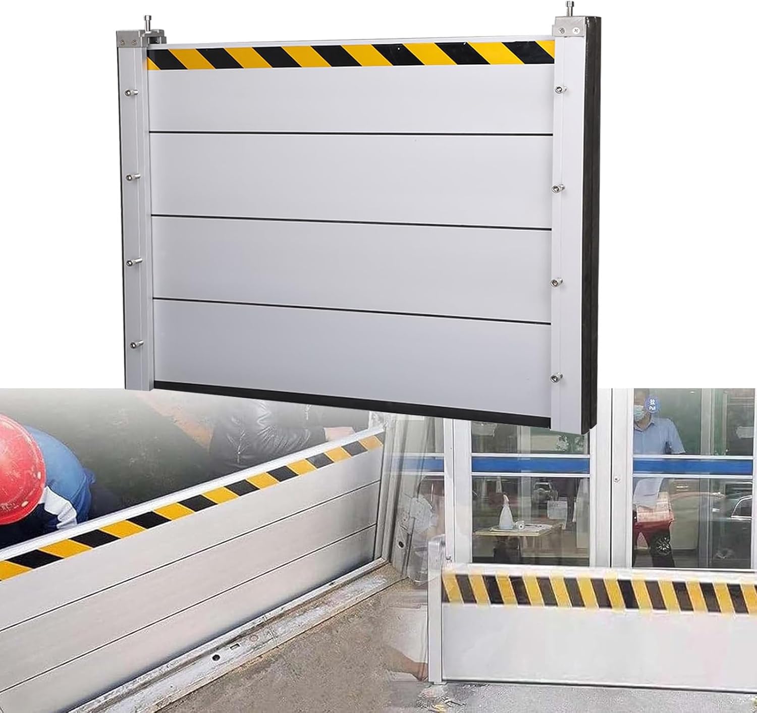 Amazon.com: Flood Barrier Shield for Yard Door, Parking Lots, Underpass ...