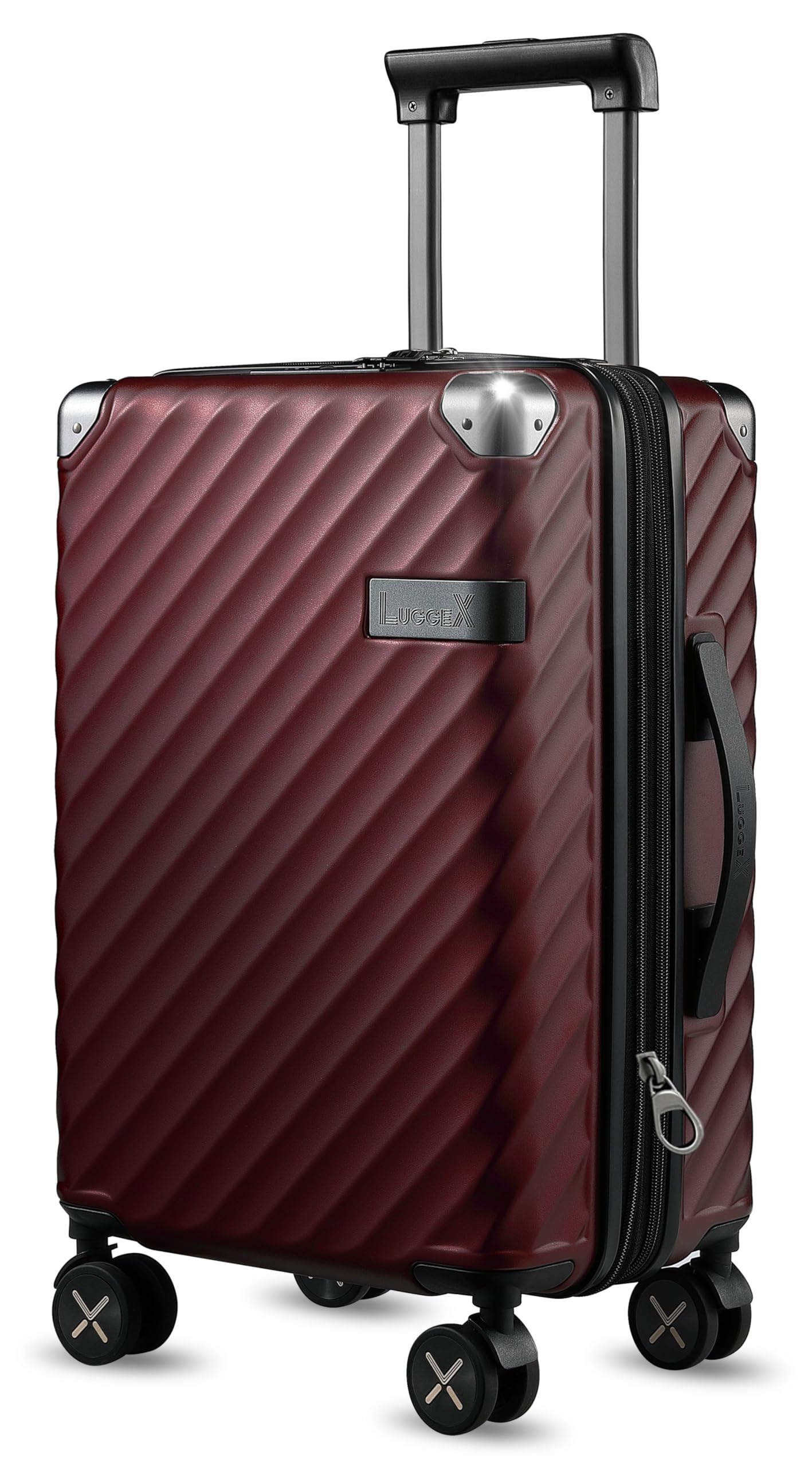 Amazon.com | LUGGEX Carry On Luggage 22x14x9 Airline Approved - 35L ...