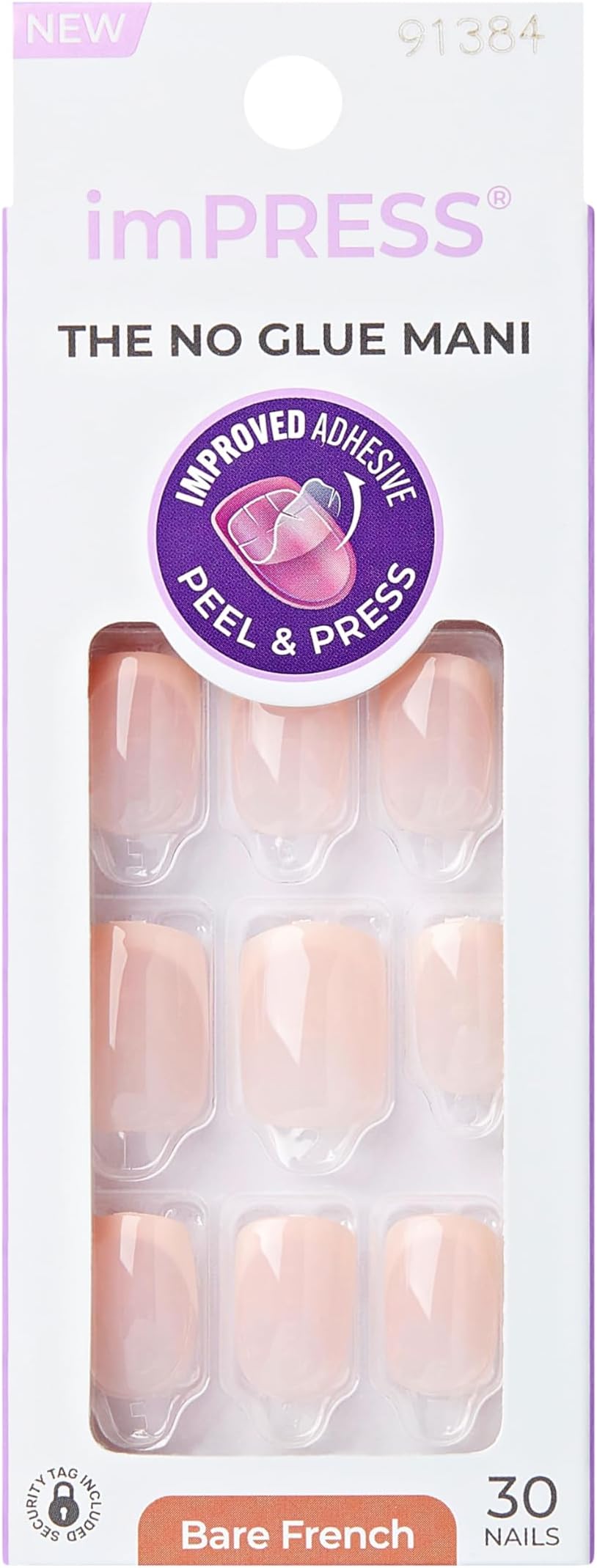 Amazon.com: Kiss Everlasting French Nail Manicure, Chip-Free with Flexi ...
