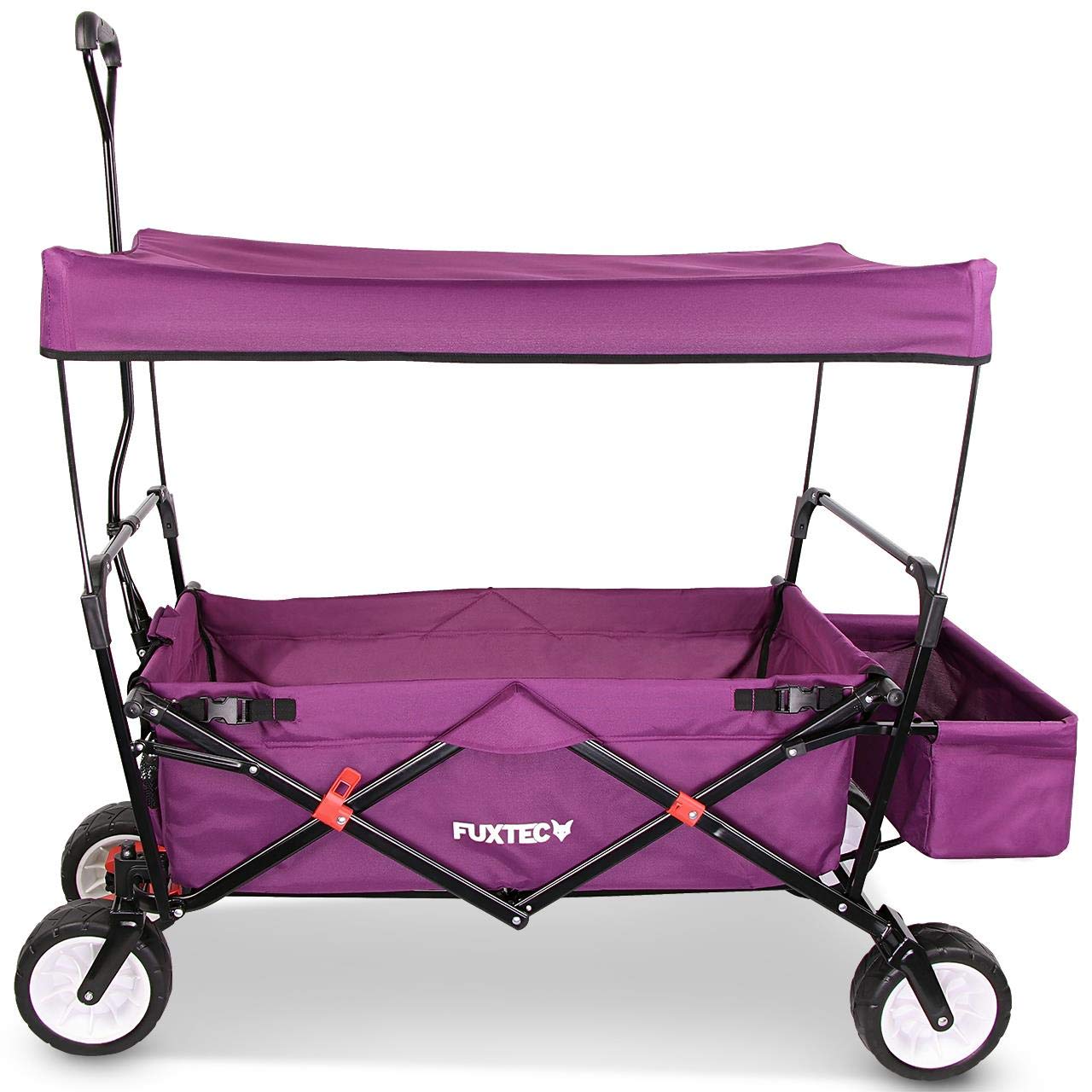 FUXTEC folding/foldable wagon - hand cart - garden trolley - carriage ...
