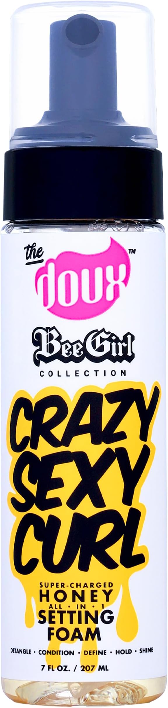 Amazon.com : The Doux CRAZYSEXYCURL Honey Setting Foam, Mousse Hair ...
