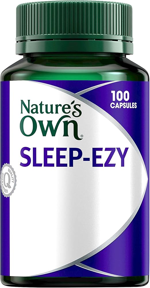 Nature's Own Sleep Ezy Capsules 100 - Herbal Sleeping supplement with ...