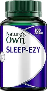Nature's Own Sleep Ezy Capsules 100 - Herbal Sleeping supplement with ...