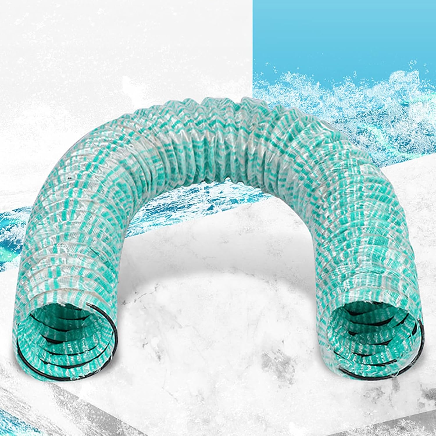 Customizable Soft Infiltration French Drain Pipe, 80mm Perforated ...
