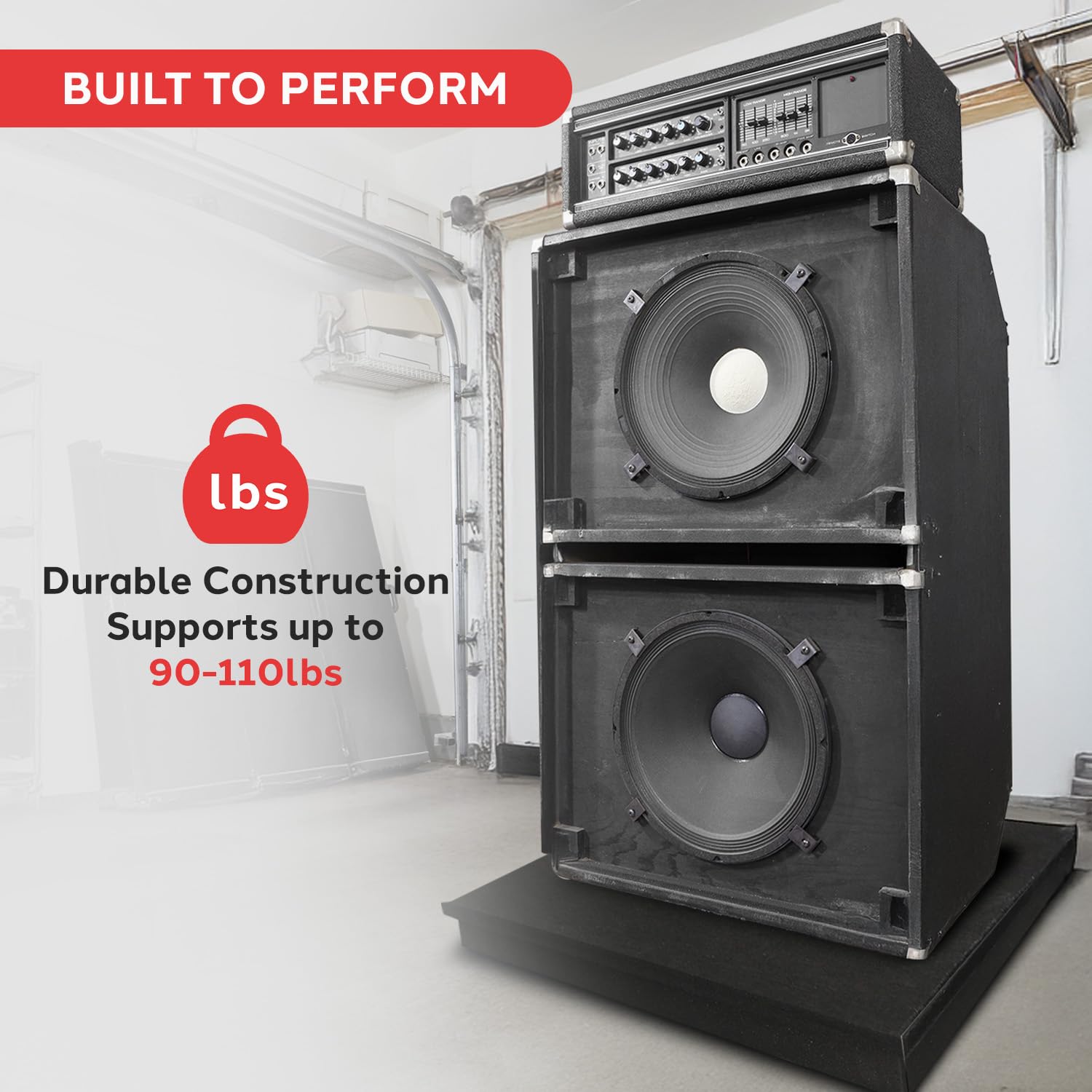Snapklik.com : Pyle Sound Dampening Speaker Riser Foam - Audio Acoustic ...