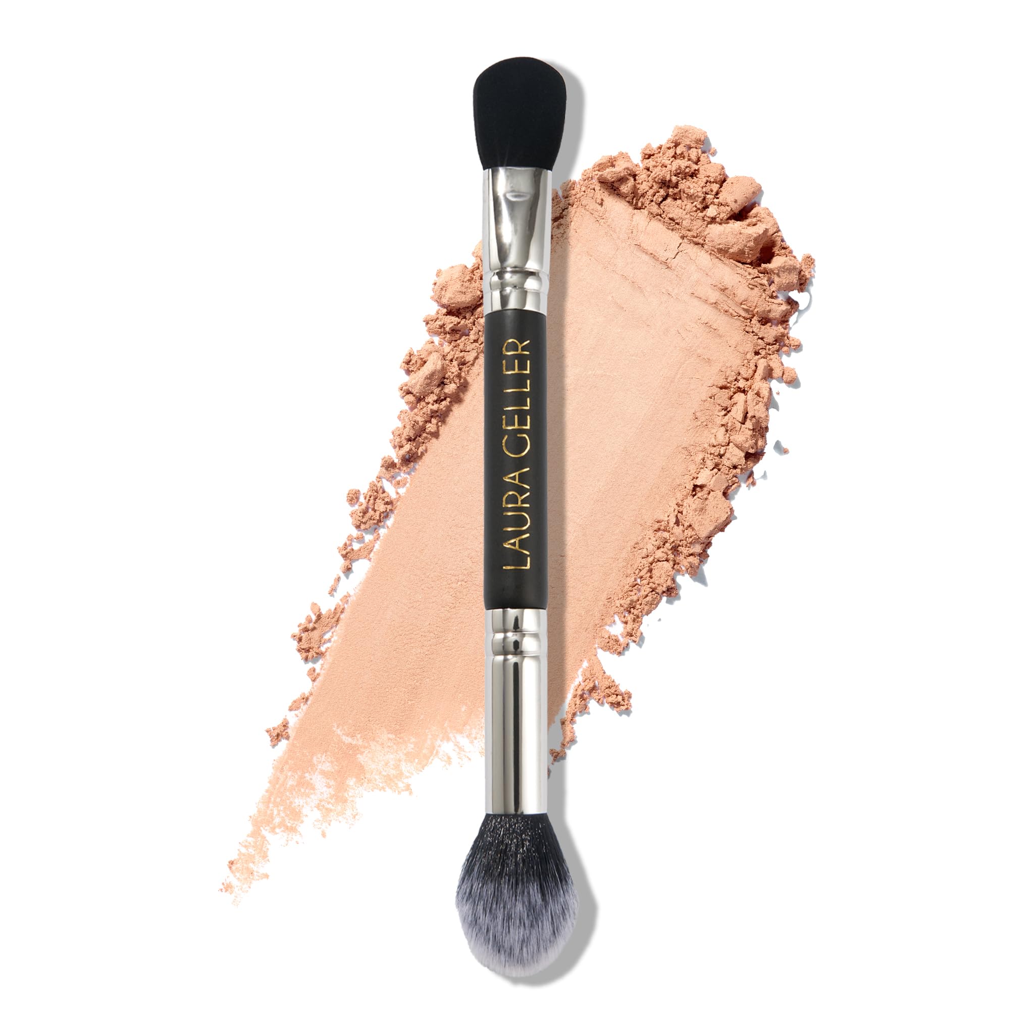 Snapklik.com : Dual-Ended Setting Powder Brush