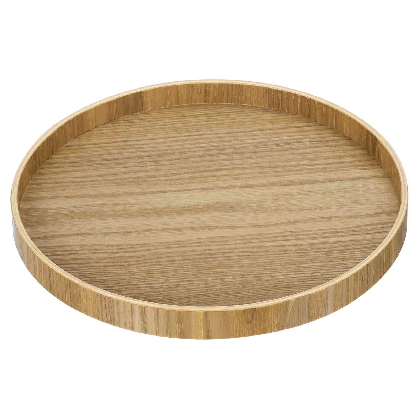 Amazon.com: PATIKIL Wood Serving Tray 9 Inch, Round Decorative Platter ...