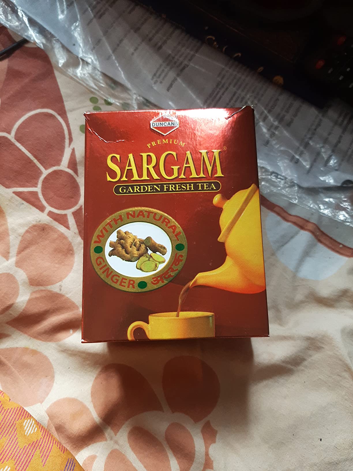 Duncans Sargam Tea with Natural Ginger & Elaichi (250g x 3 packs ...