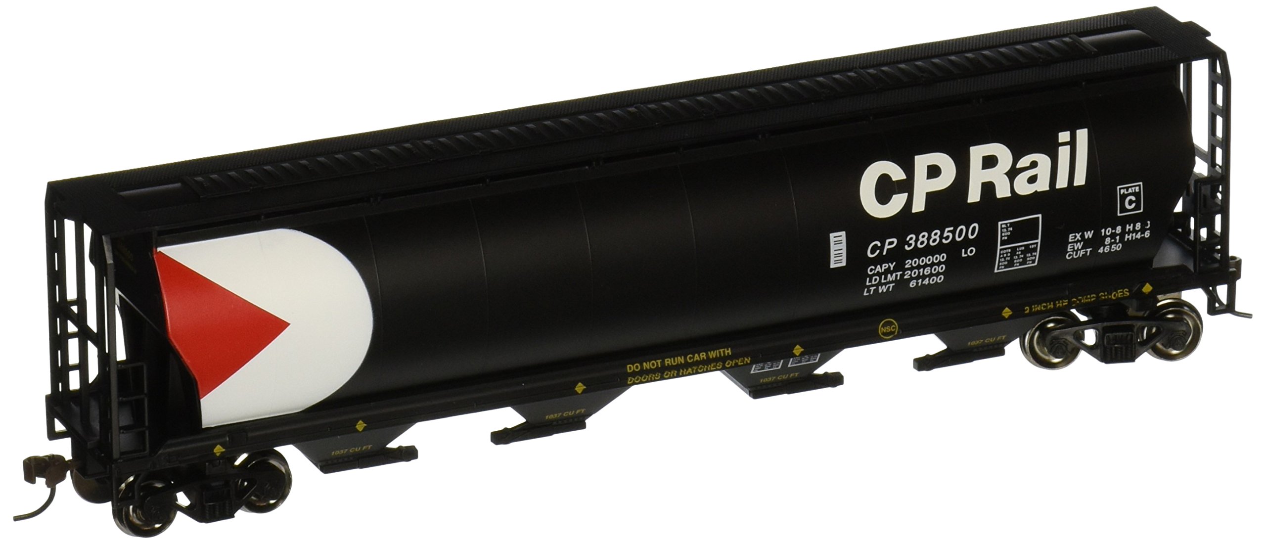 Amazon.com: Bachmann Trains - Canadian 4 Bay Cylindrical Grain Hopper ...