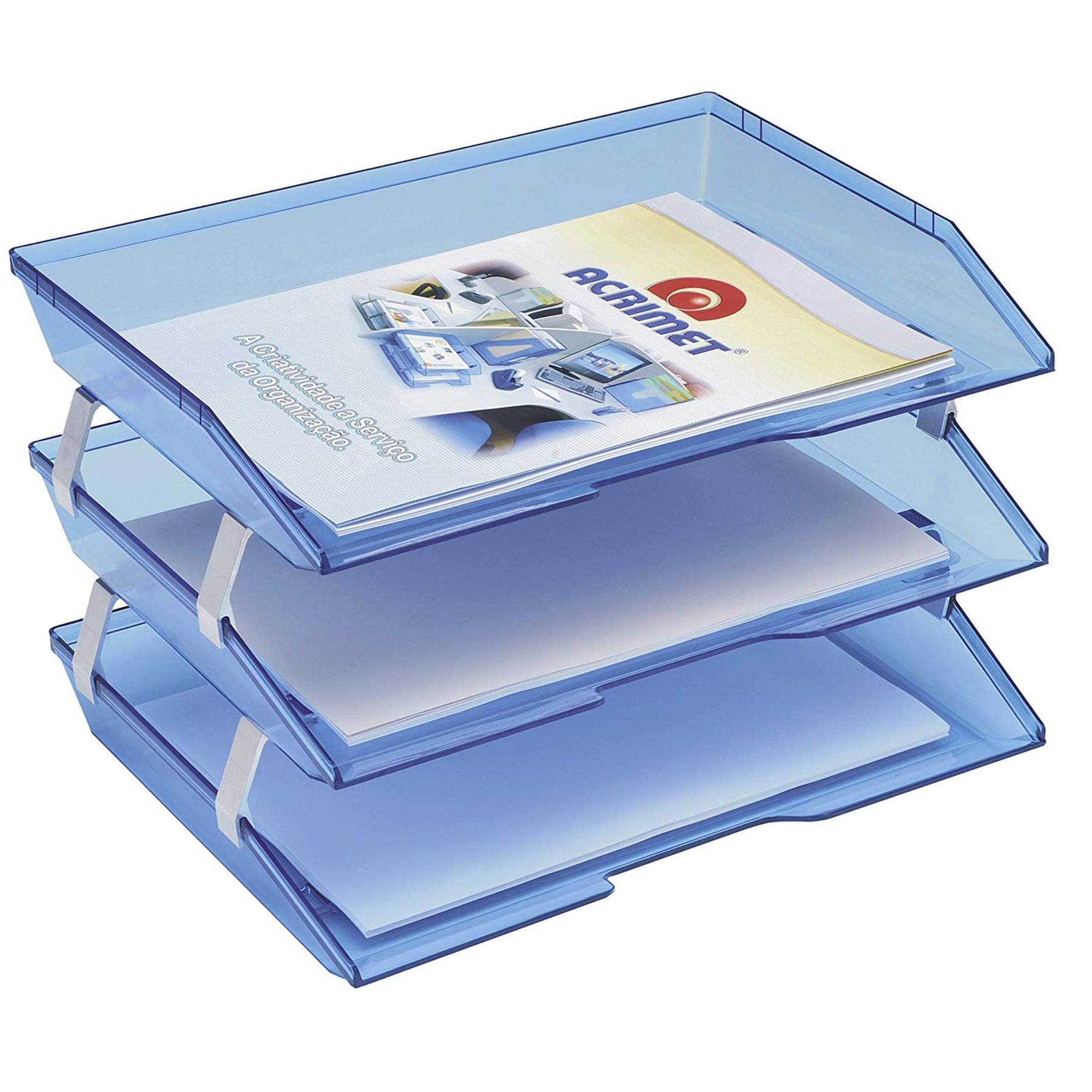 Snapklik.com : Acrimet Facility 3 Tier Letter Tray, Side Load, Letter ...