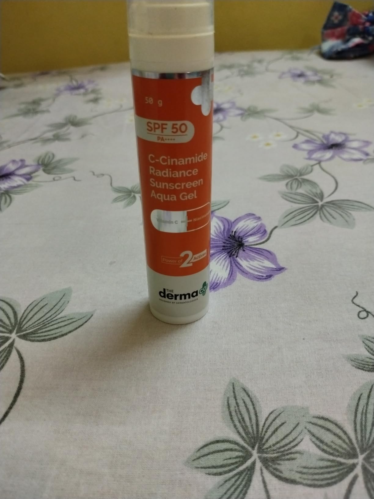 The Derma Co C-Cinamide Sunscreen For All Skin Types Spf 50 Aqua Gel ...