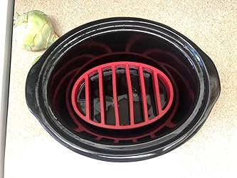 Amazon.com: Norpro 405 Oval Silicone Roast Rack, Red 9x6 : Home & Kitchen