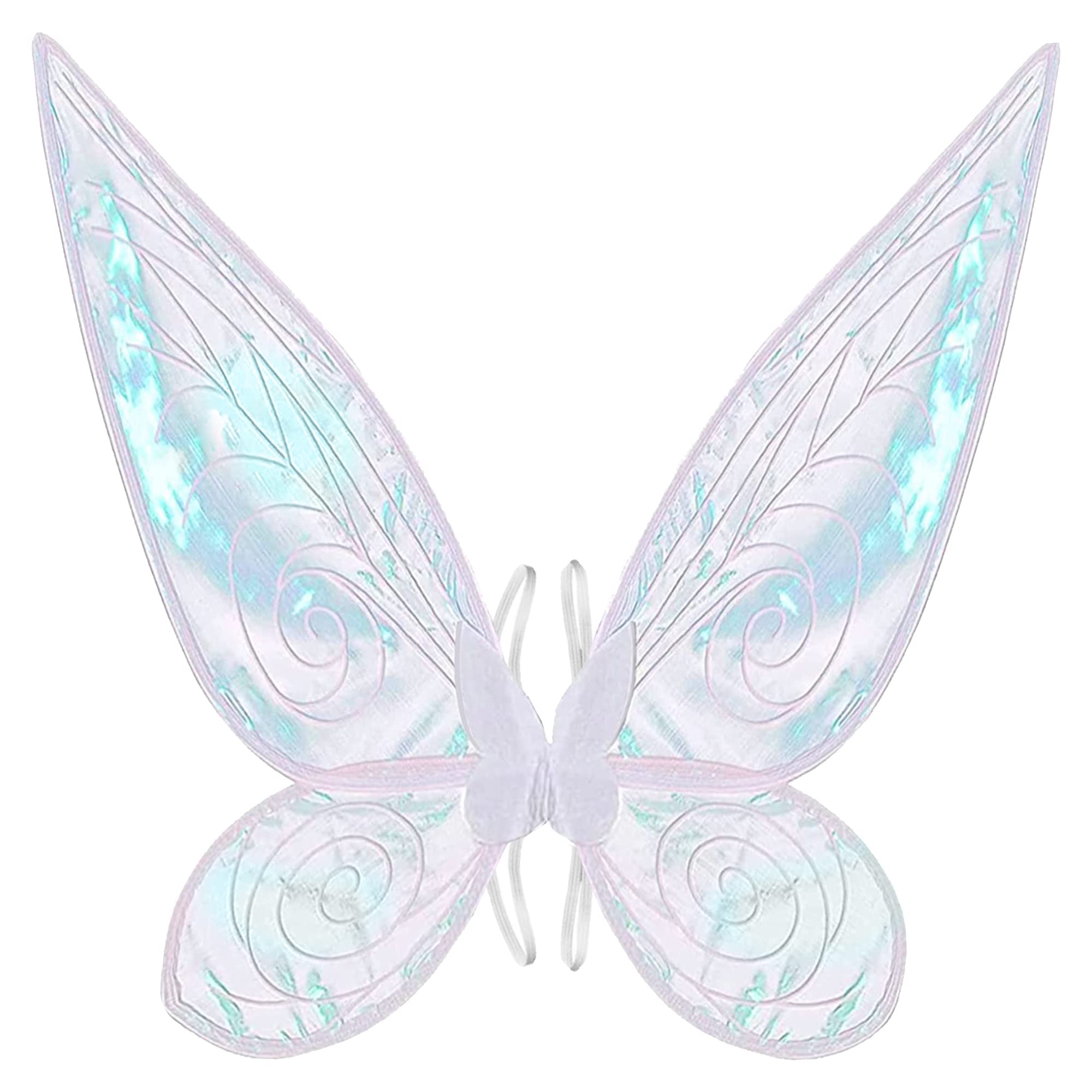 KOMIDK Fairy Wings Princess Wings Party Favor Dress Up Sparkling Sheer ...