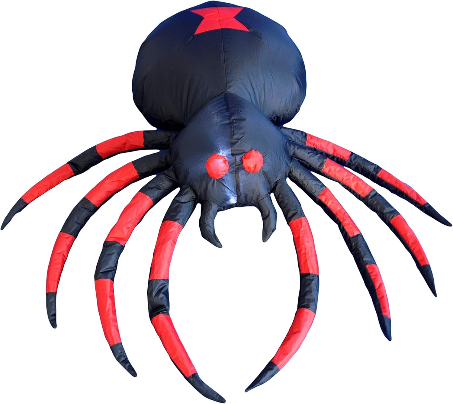 Amazon.com: 4 Foot Wide Halloween Inflatable Black Spider Yard ...