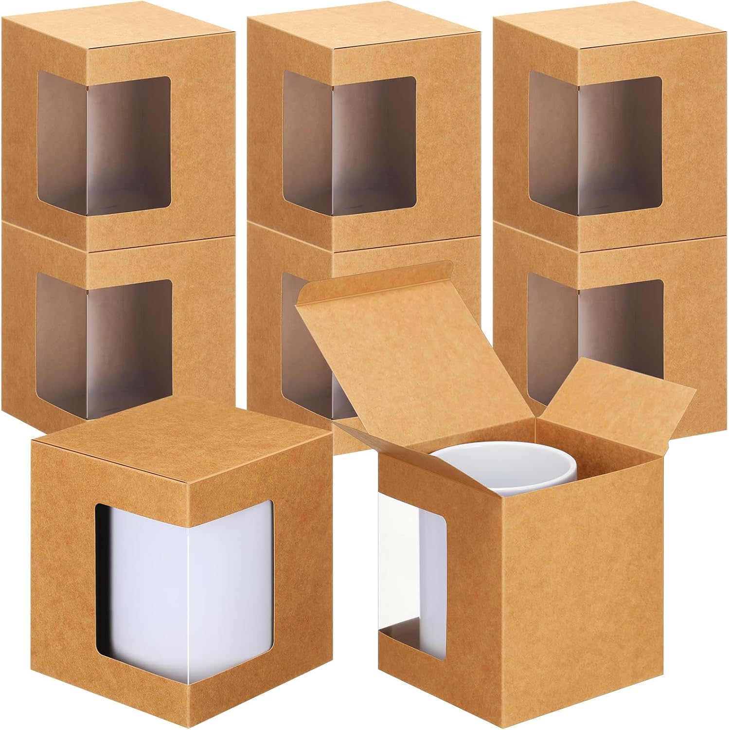 Amazon.com: Harloon 36 Pack Mug Boxes for Gifts Coffee Mugs Boxes Gift ...