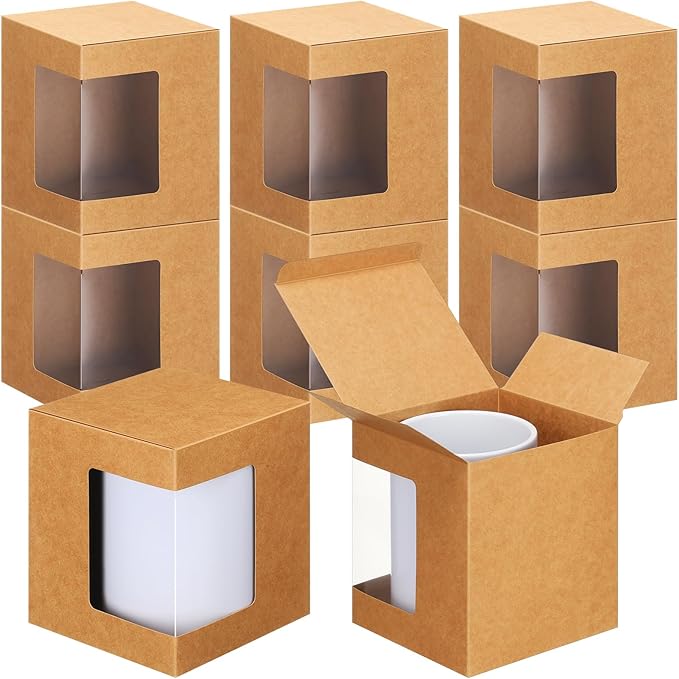 Amazon.com: Harloon 36 Pack Mug Boxes for Gifts Coffee Mugs Boxes Gift ...