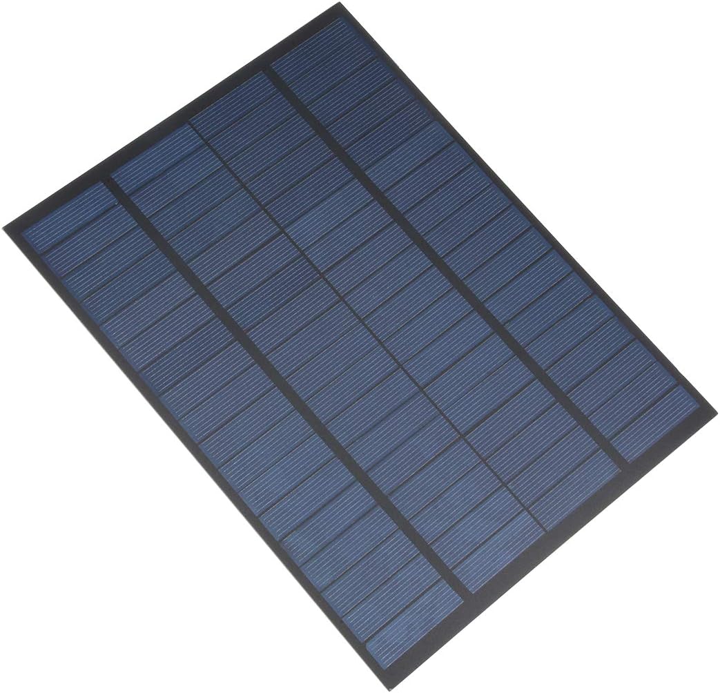 Amazon.com: uxcell 5W 18V Small Solar Panel Module DIY Polysilicon for ...