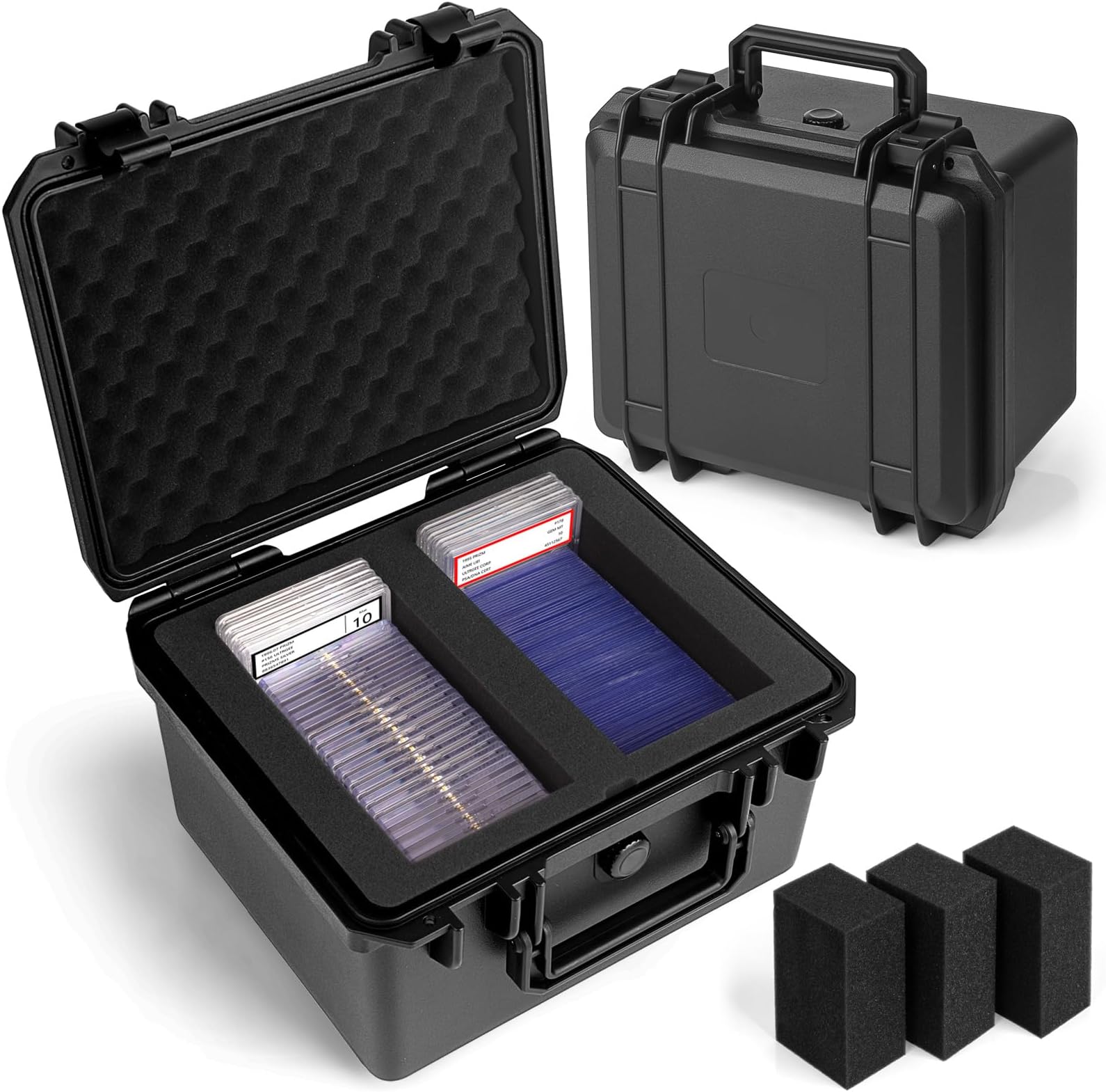 Amazon.com: Graded Sports Card Storage Box - Card Case for Trading ...