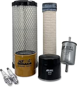 Amazon.com: HERO Maintenance Filter Kit For Exmark LZ26KC724 Lazer Z ...